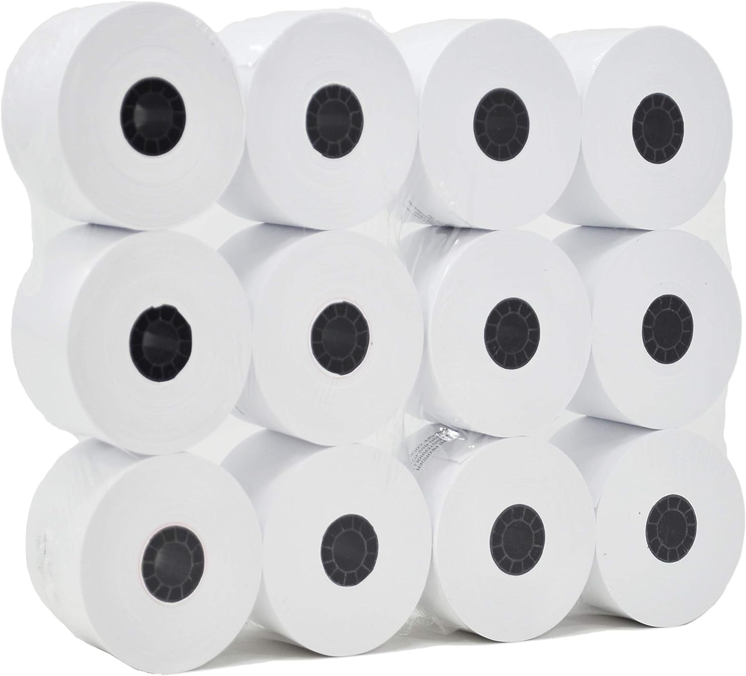 (96 Rolls) Adding Machine/Calculator Roll, 2-1/4" x 150 ft, White - Top ...