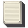 Walmart 96 Sheets Vintage Cream Color Lined Paper, Office Stationary (8 ...