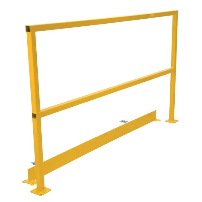96 in. Safety Handrail with Hardware & Toeboard - Walmart.com