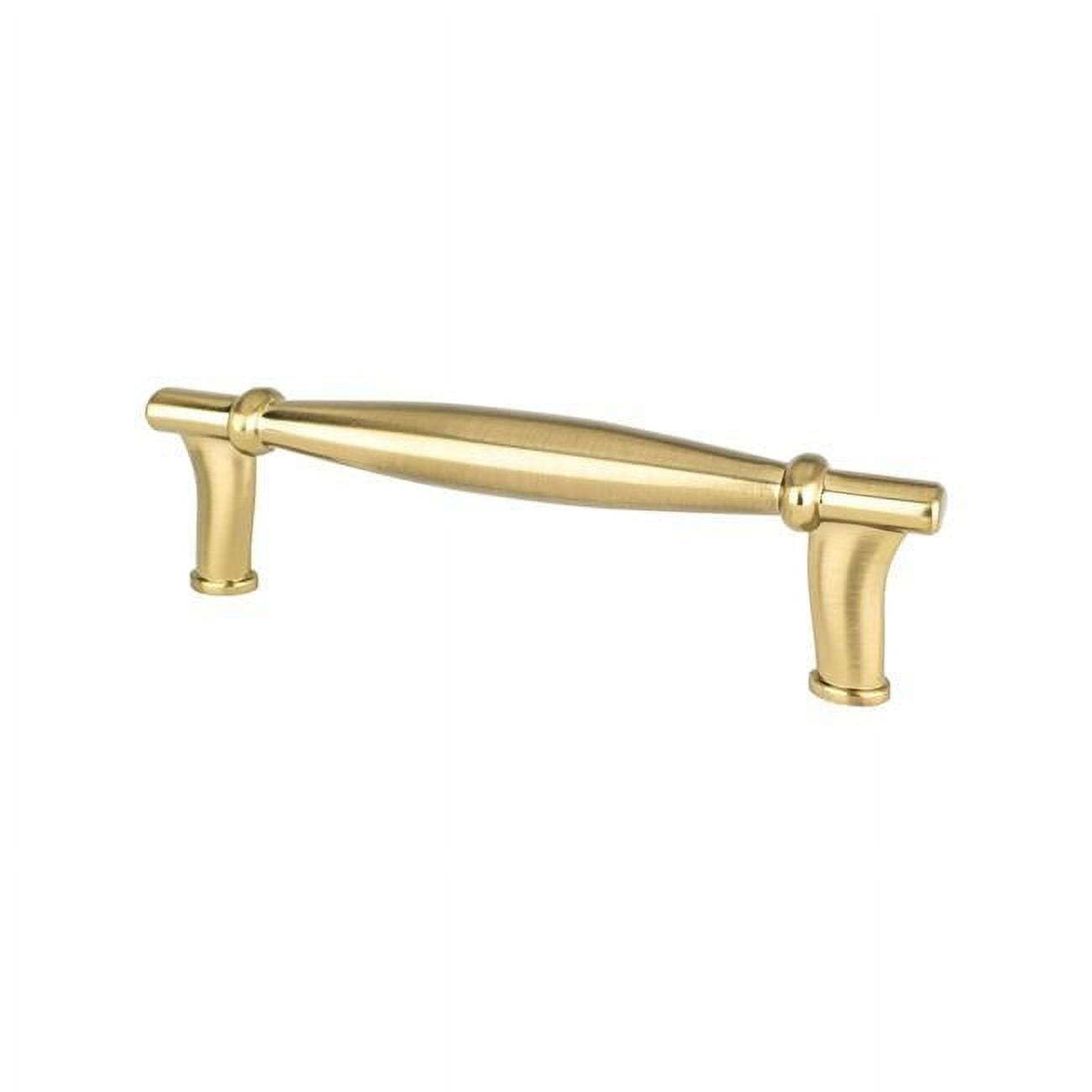 96 mm Dierdra Center to Center Modern Brushed Gold Door Pull - Walmart.com