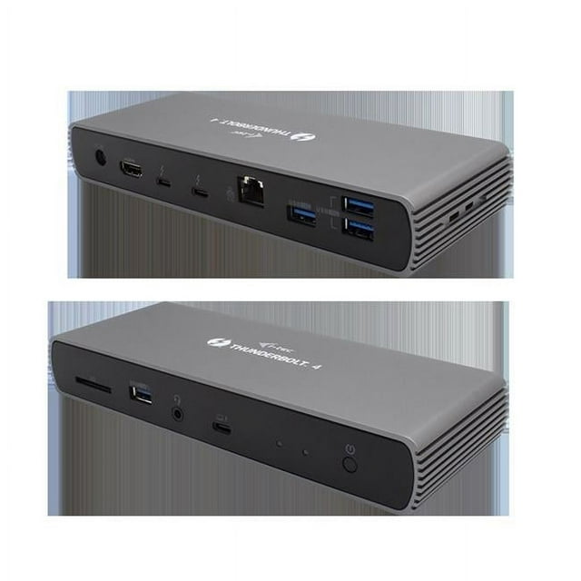 96 watt TB4 & USB-C 2x 4K Dual Display Docking Station with Power ...
