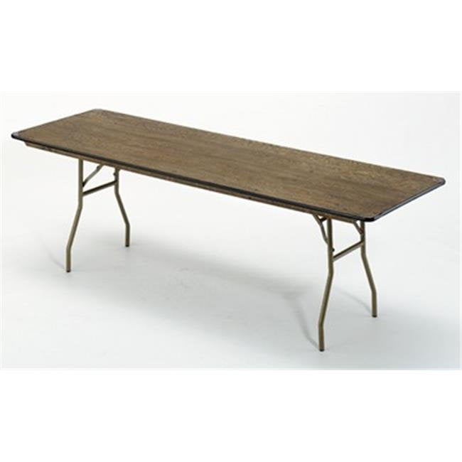 96 x 30 Inch Plywood Folding Table - Vinyl Edge with SuperCorners and ...