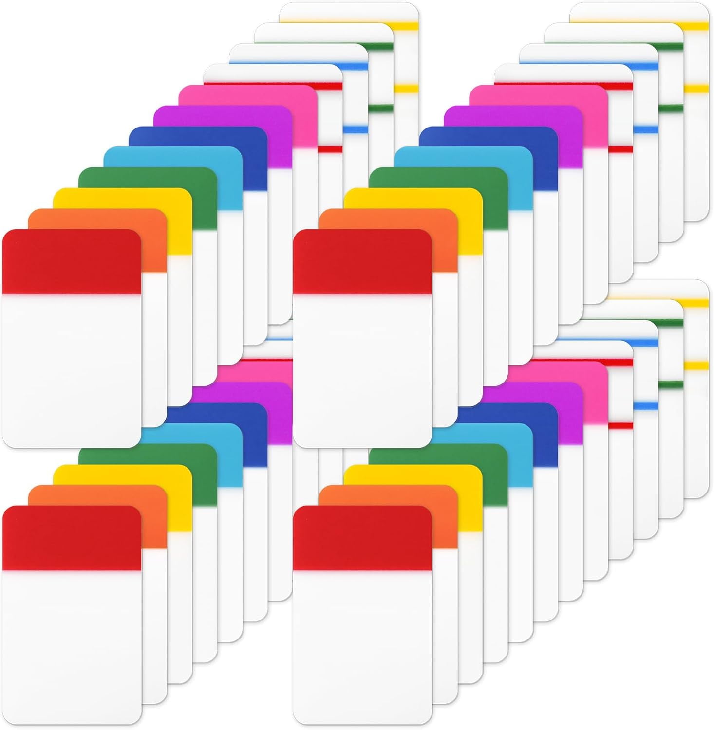 960 PCS 1 Inch Sticky Index Tabs Tutuviw Book Page Sticky Tabs Colored ...