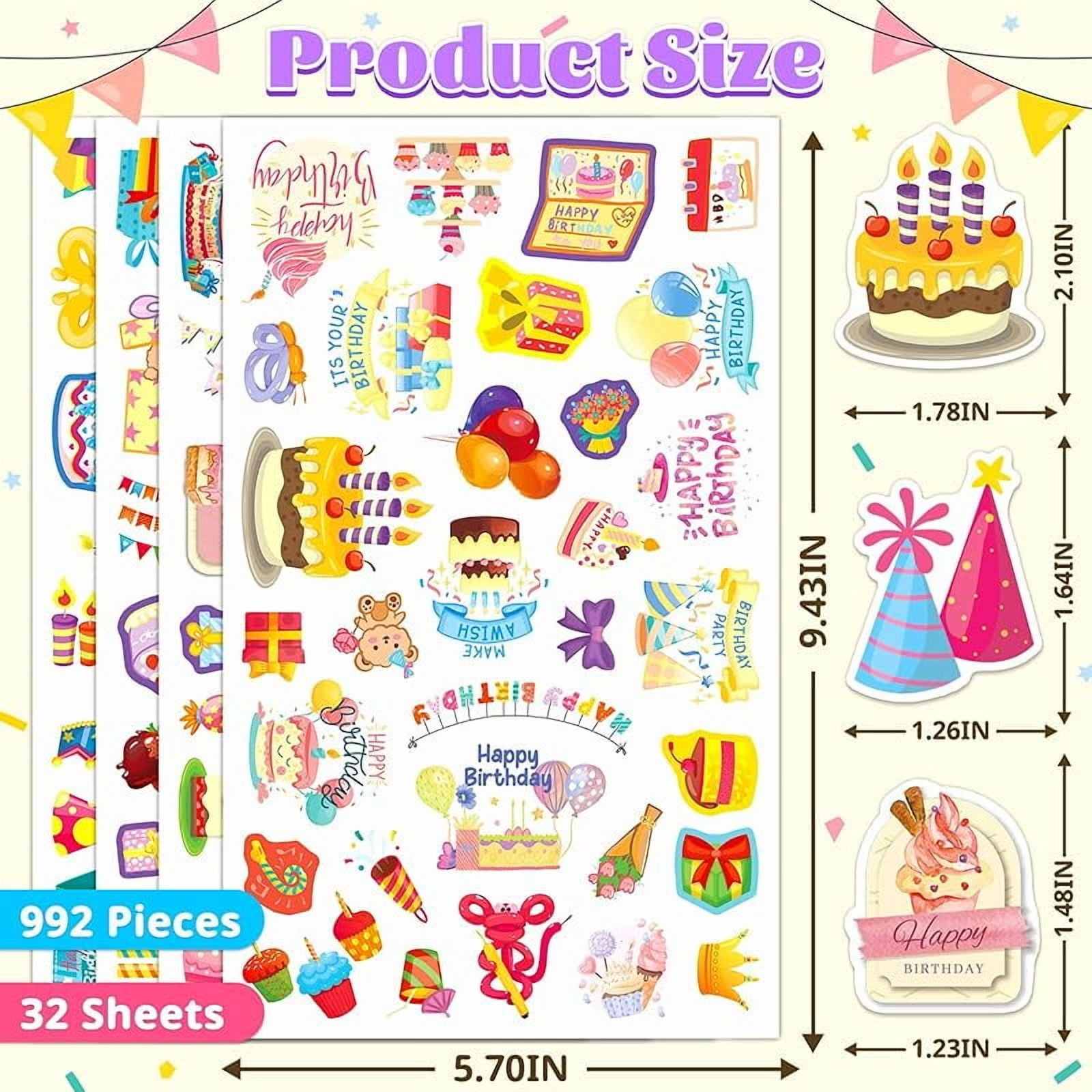 960 PCS Motivational Stickers for Kids - 32 Sheets Inspirational Bulk ...