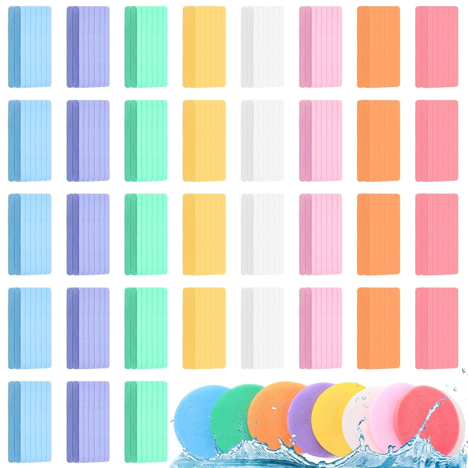 960 Pieces Compressed Facial Sponges for Estheticians, Makeup Removal ...