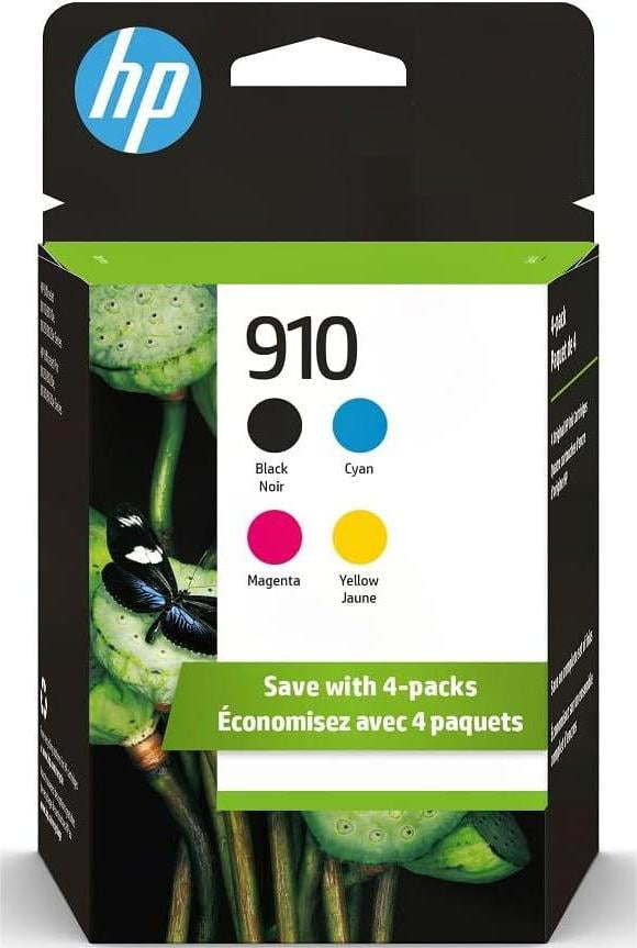 910 Ink Cartridges for HP 910 Ink Cartridges, 4 Pack - Walmart.com