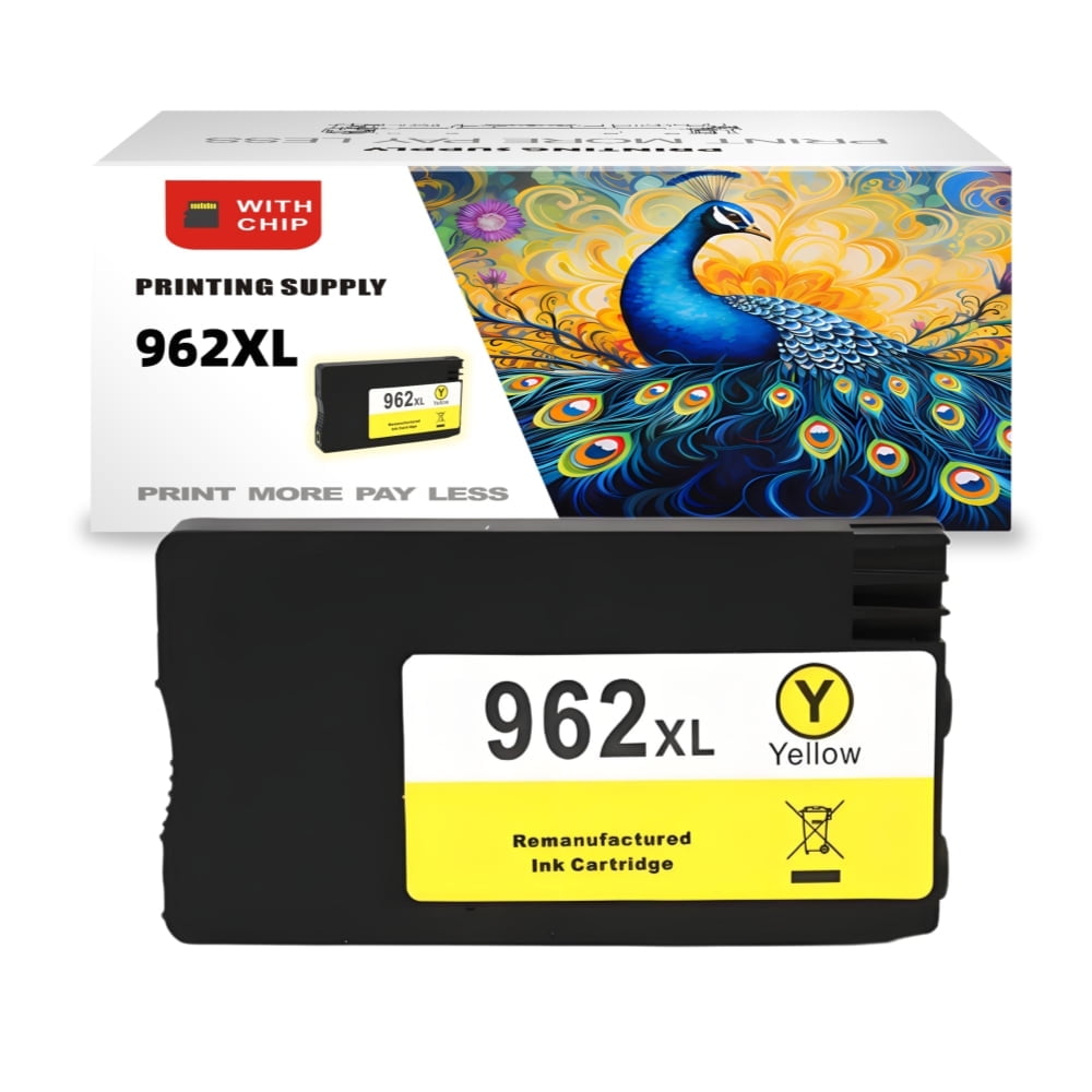 962 XL Ink Cartridge Compatible for HP 962XL, Fits for HP Officejet Pro ...