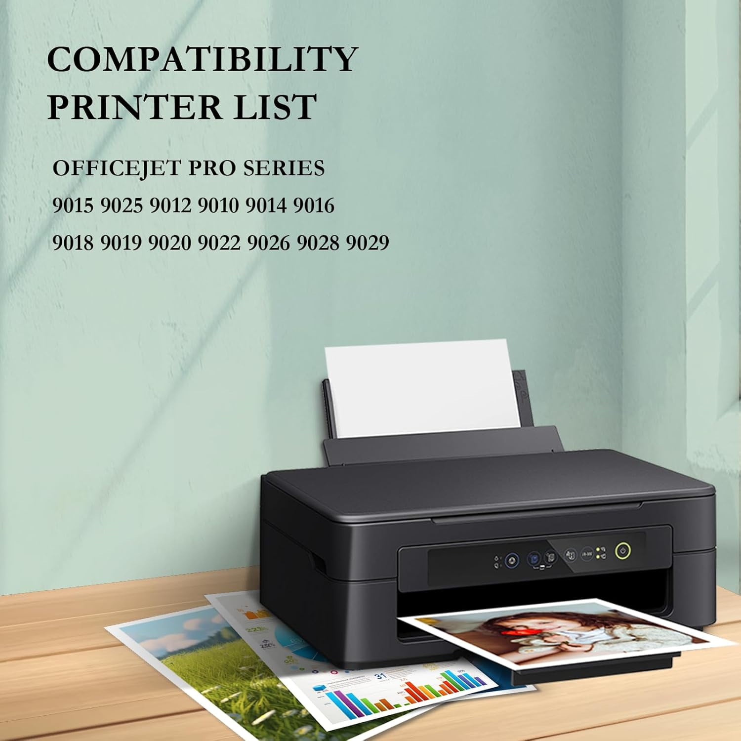 962XL Black Ink Cartridge Replacement for HP 962XL Black High-Yield Ink ...