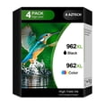 962XL Ink Cartridges Compatible for 962 Printer Ink Combo Pack Use with ...