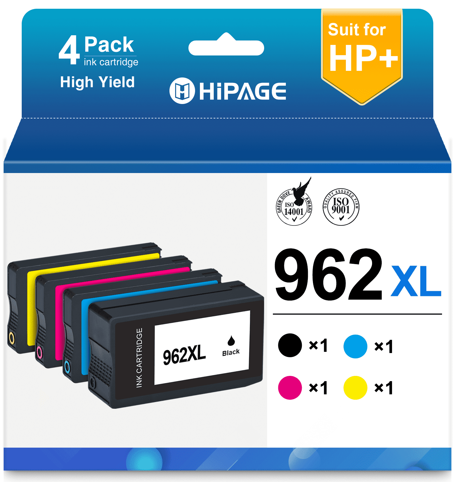 962 ink Compatible for HP 962 Ink Cartridges for 962XL HP Ink ...