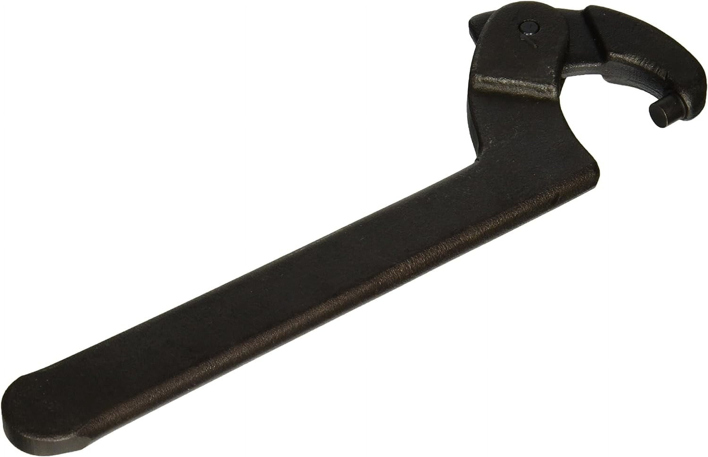 9643 Adjustable Pin Spanner Wrench With Black Industrial Finish, 1-1/4 ...