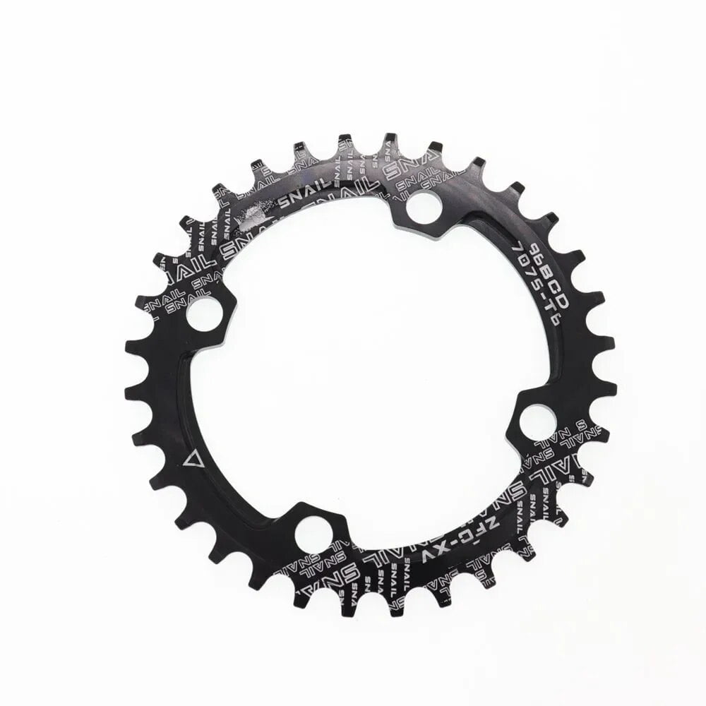 96BCD Round Oval 32T 34T 36T MTB Bike Crankset Narrow Wide Positive And ...