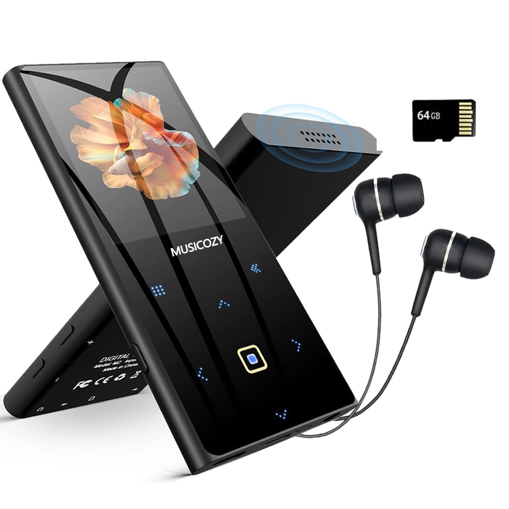 96GB Mp3 Player with Bluetooth 5.0,Portable Digital Lossless HiFi Audio ...