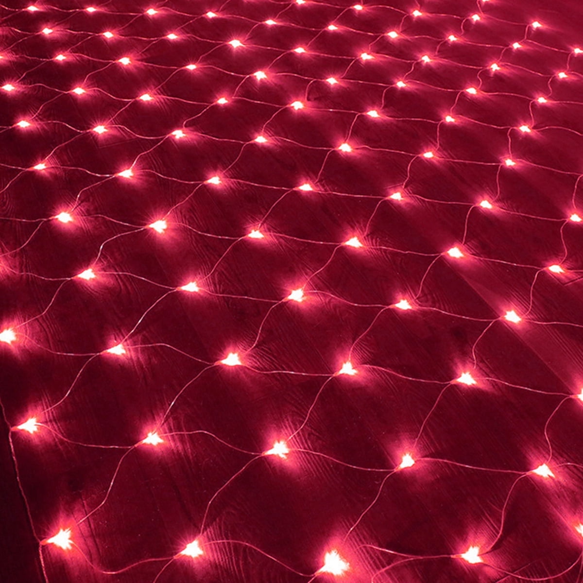 96LED Halloween Red Net Lights, Outdoor Halloween Net String Lights ...