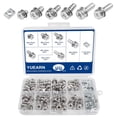 96PCS Motorcycle Battery Terminal Bolts and Nuts Kit M6x10/12/14/16/18 ...