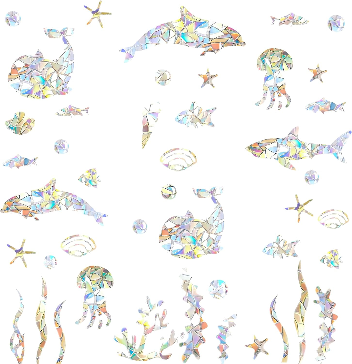 96PCS Window Decals to Prevent Bird Strikes - Anti-Collision Decals to ...