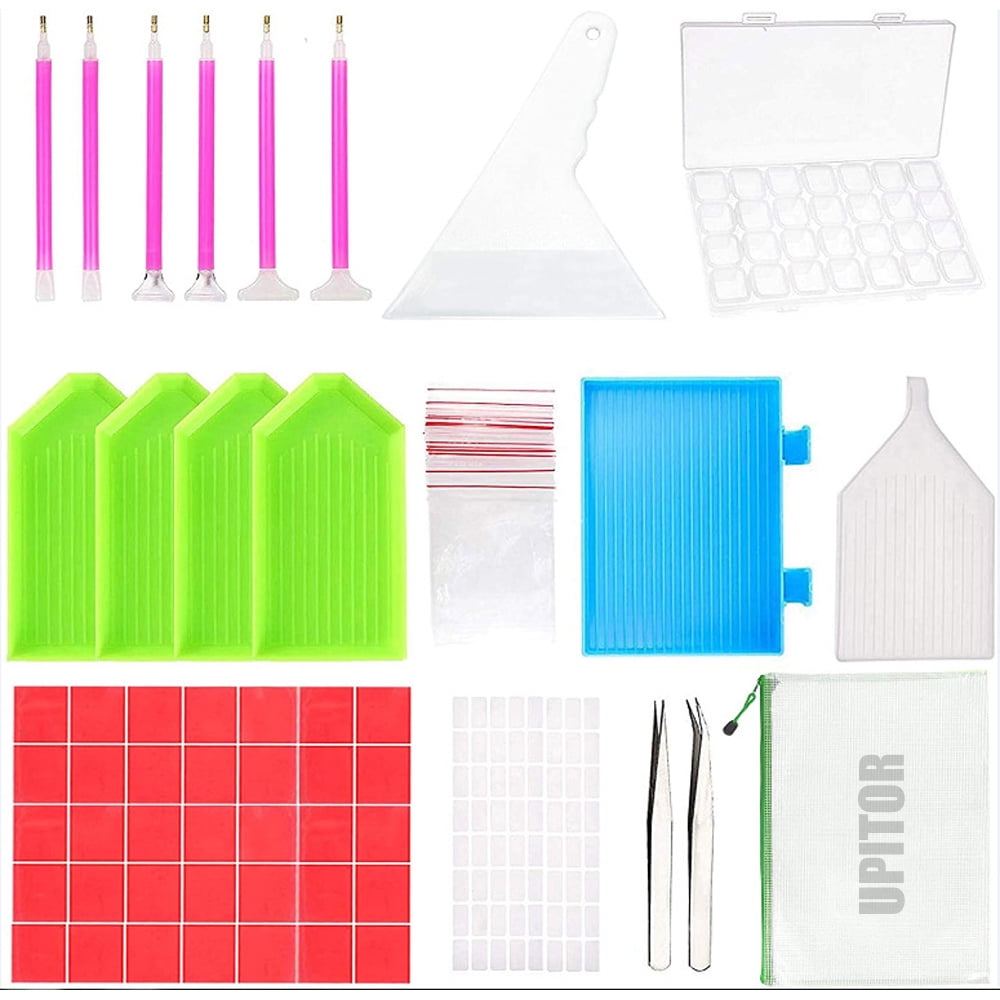 Walmart 96Pcs 5D DIY Diamond Painting Kit with Beginner Supplies, Pen ...