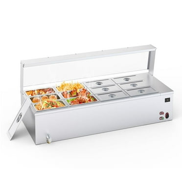 Electric Food Warmer Mat - Quick Heating Buffet Tray with Even Heat ...