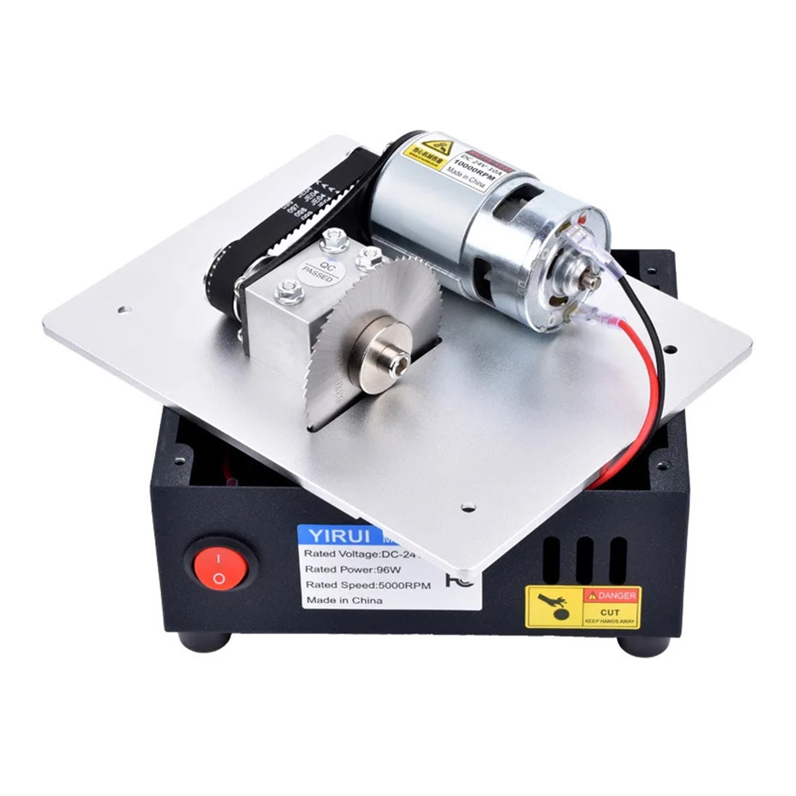 96W Mini Table Saws Electric Bench Saw DIY Model Household Cutting ...