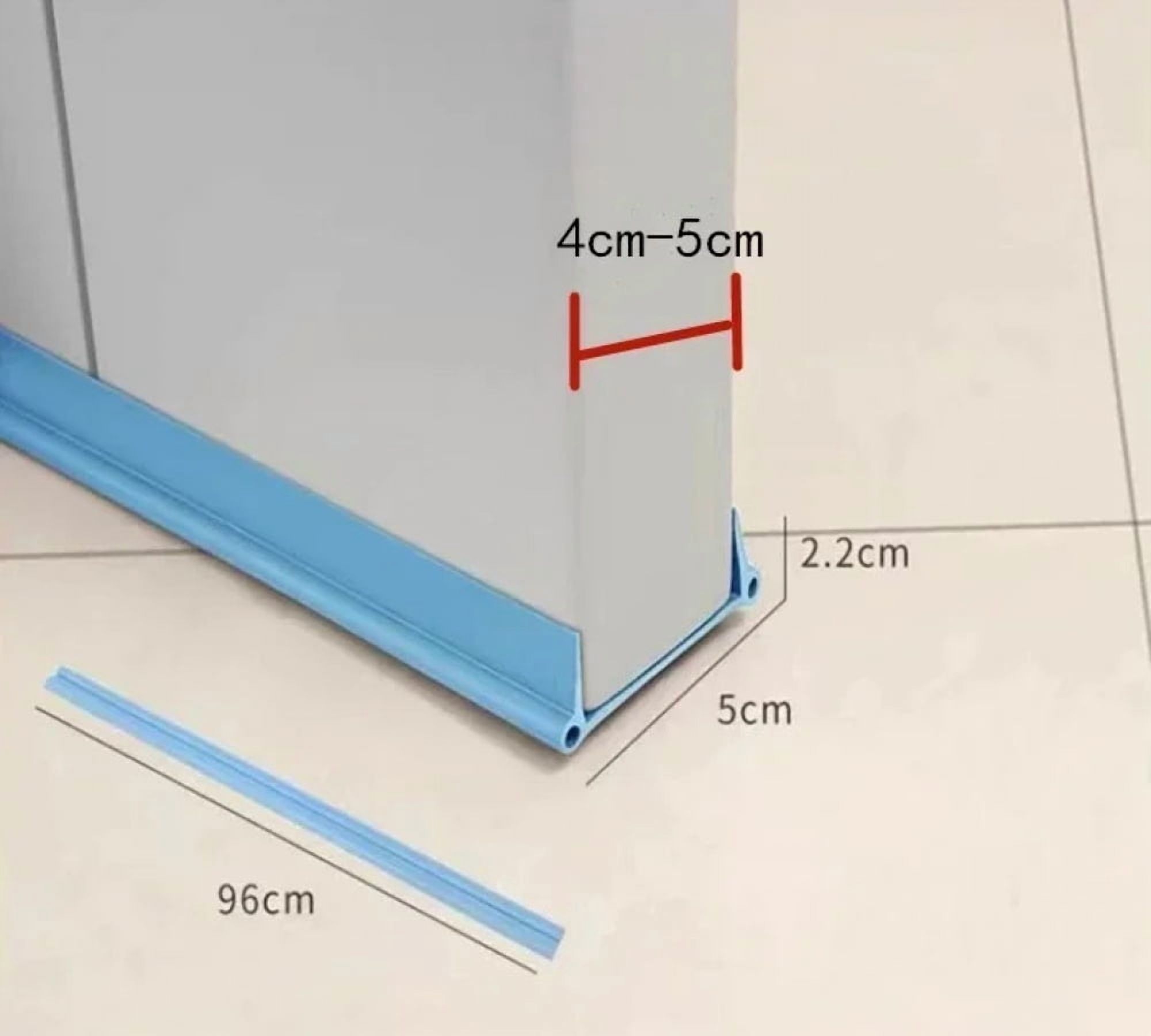 96cm Door Under Seal Strips Bottom Noise Waterproof Sealing Strips ...