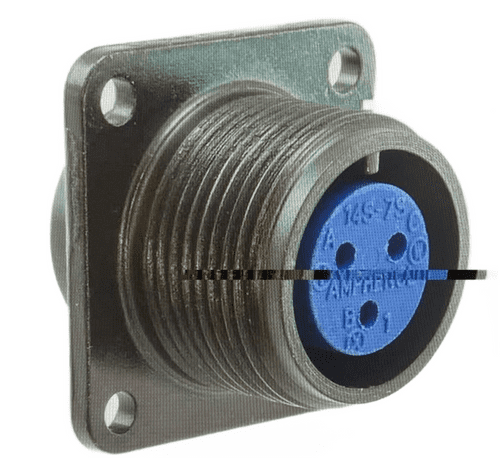 97-3102A-14S-7S(946) Conn Circular SKT 3 POS Solder ST Box Mount 3 ...