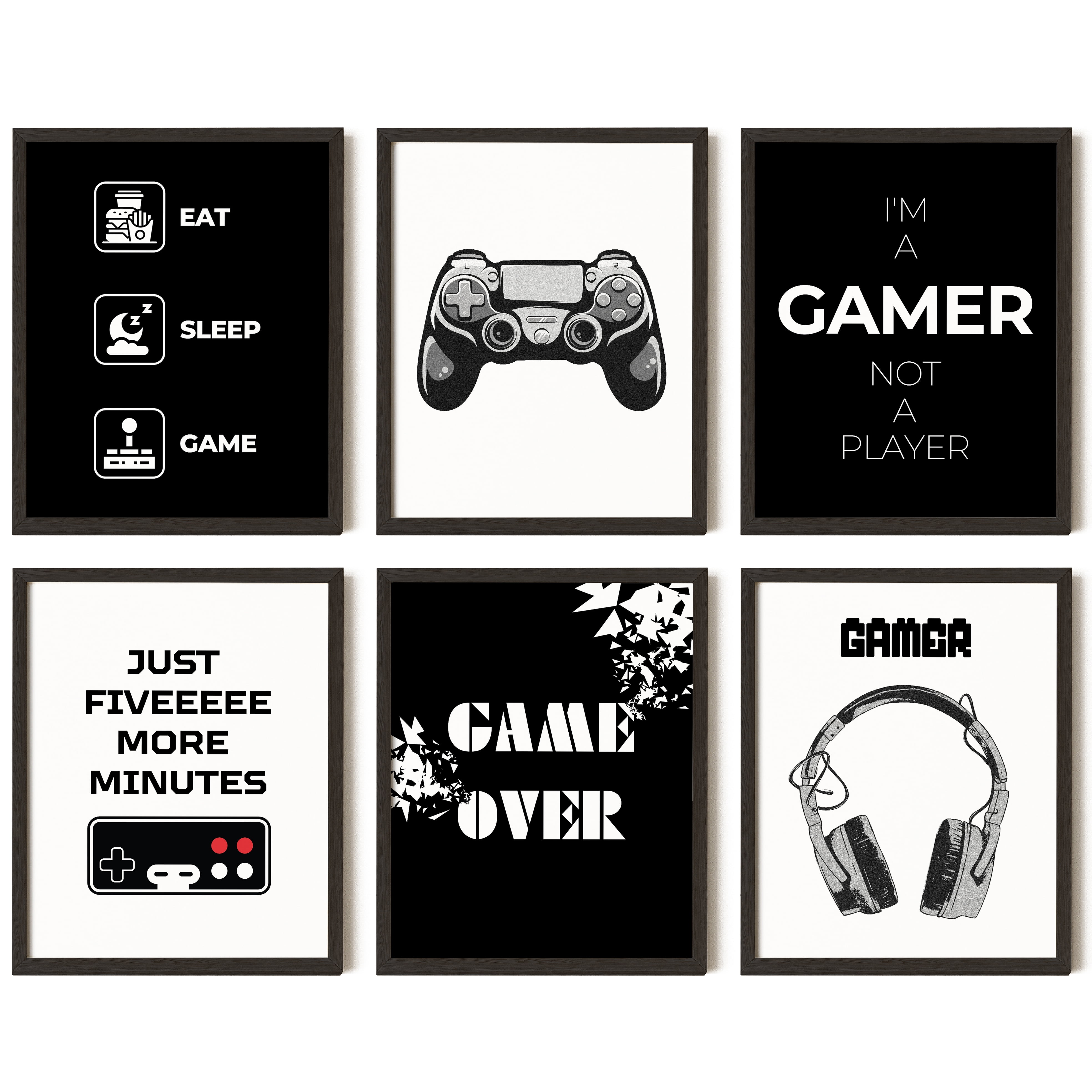 97 Decor Kids Gamer Decor for Boy Bedroom, Video Game Posters (Unframed ...