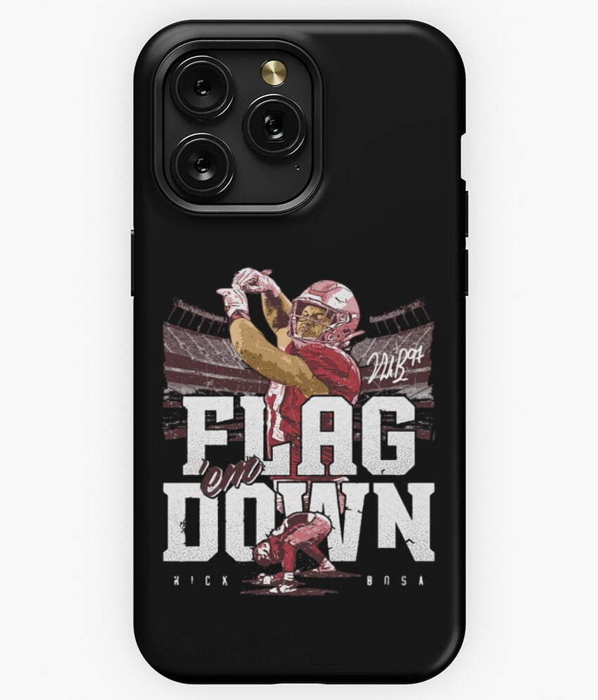 97 Football Defensive End Player Vintage Jersey A13193 Phone Case for ...