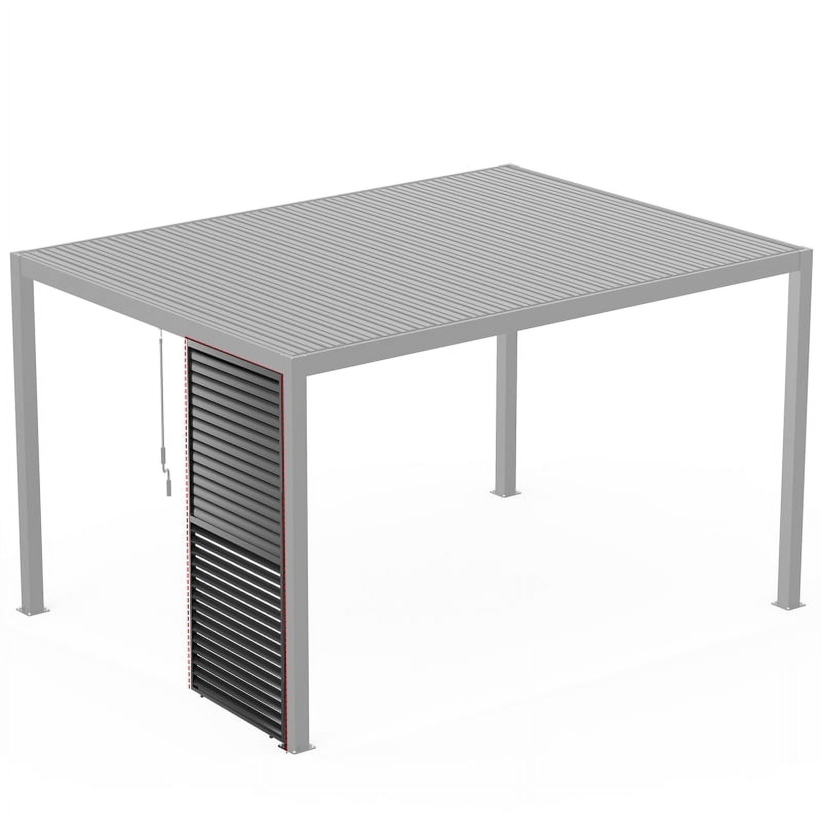 9720 Louver Grille 1/3 10ft aluminum frame & louvers - Walmart.com