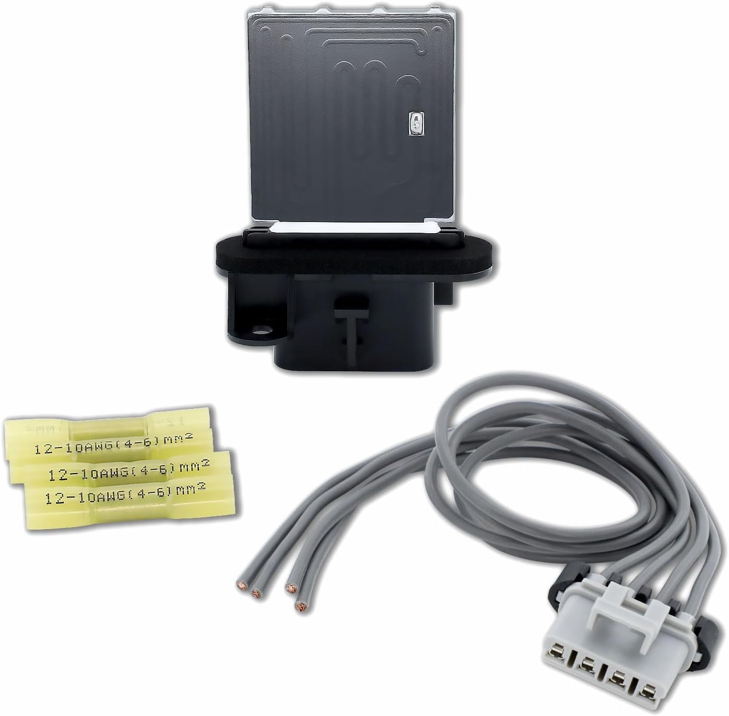 973-582 Manual AC Control Blower Motor Resistor with Wire Harness ...