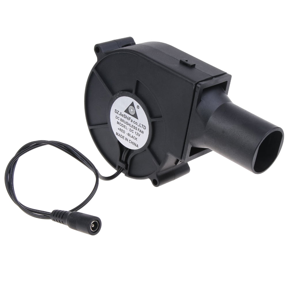 9733 12V Outdoor Cooking Air Blowers Smelting Metal Camping BBQ Fan ...