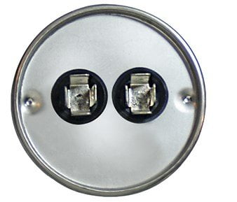 97F5276 60 uf MFD 370 Volt VAC - GE Genteq Replacement Round Run ...