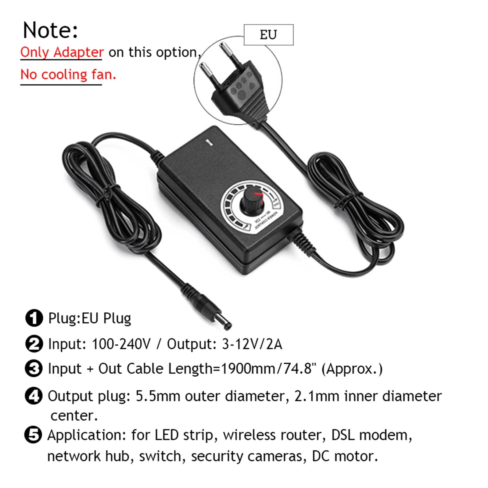 97MM Turbo Blower Fan 12V DC Female Connector 97x94x33mm Centrifugal ...