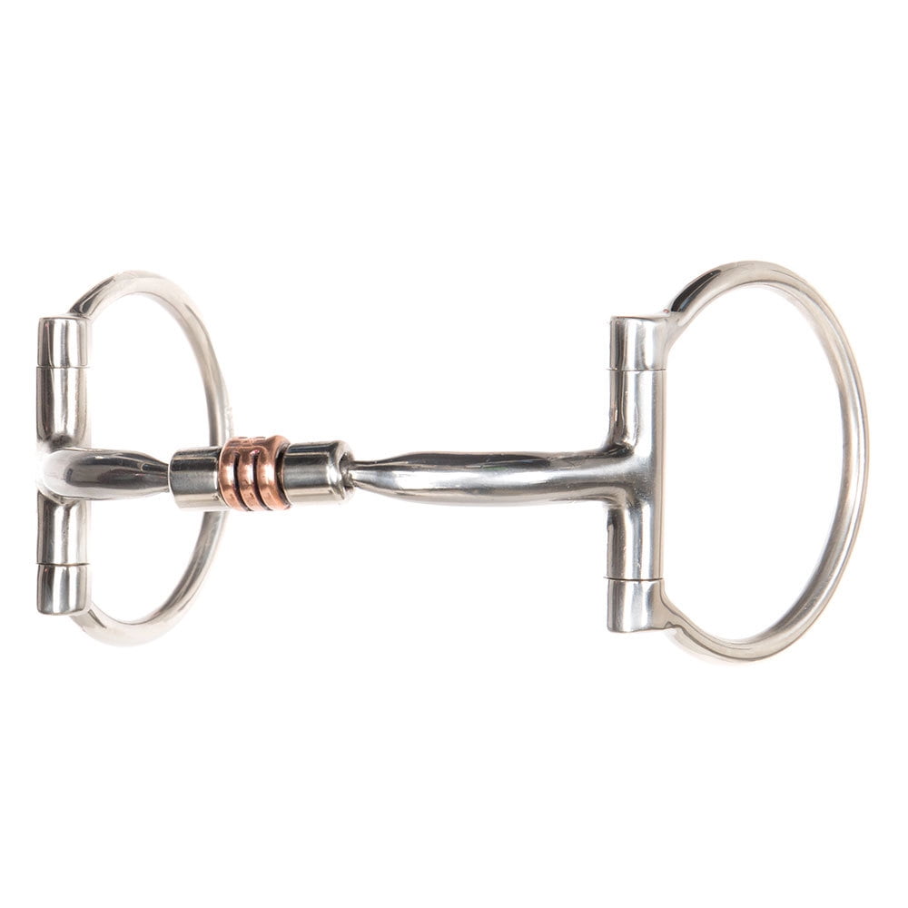 97TO 3 in Ring Myler Western Dee Comfort Horse Snaffle Copper Roller MB 03 - Walmart.com