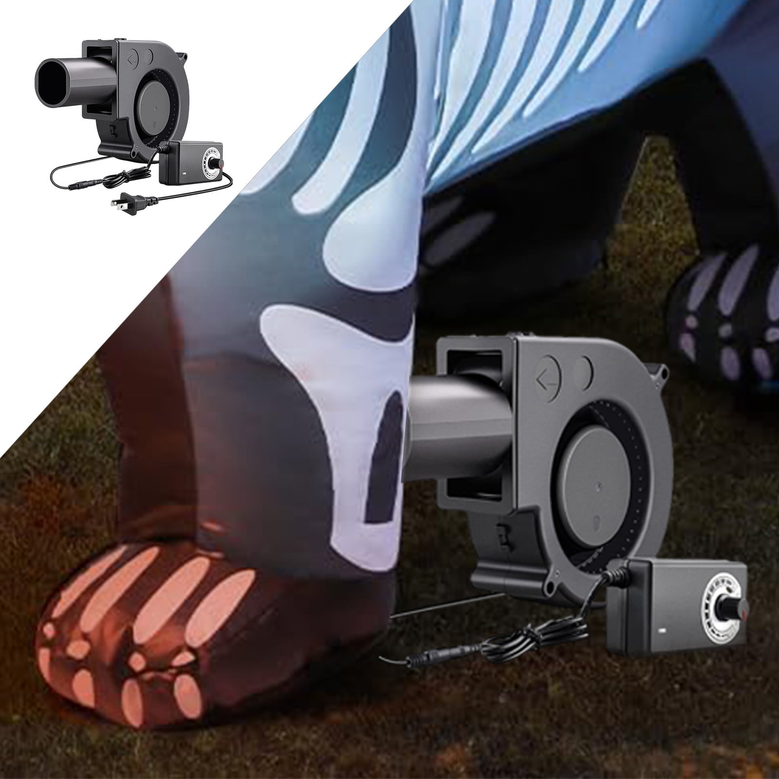 97mm Turbo Fan, Portable Cooling Fan, Adjustable Speed Control + Gas ...