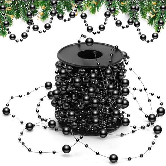 Black Beaded Garland