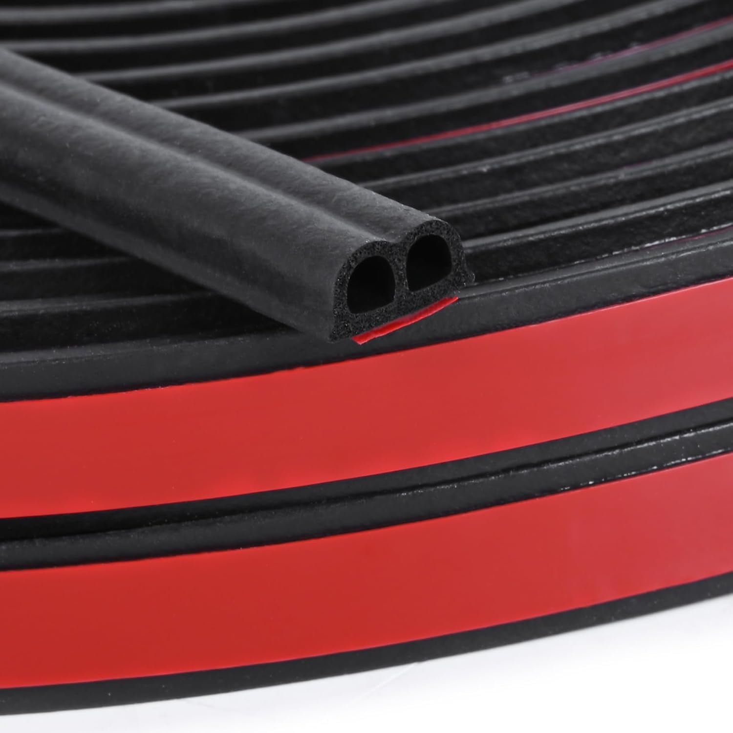 98.4 Feet Universal Self Adhesive Weather Seal Strip, 51/100 x 1/5 Inch ...
