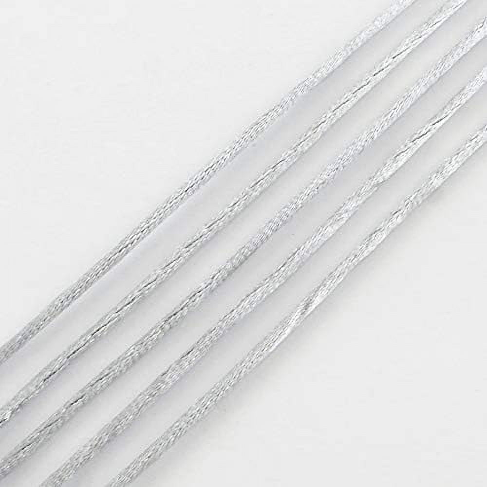98.42 Yards Polyester Cords Beading Threads 2mm Jewelry Beading ...