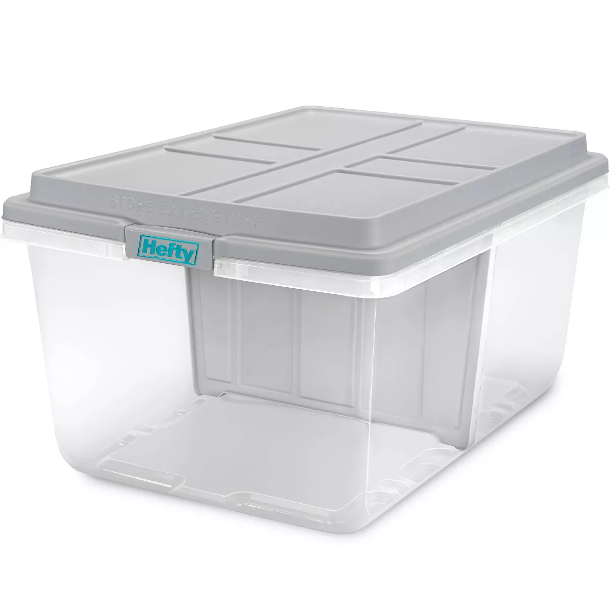 98.5qt Hi-Rise Clear Divided Storage Container - Walmart.com