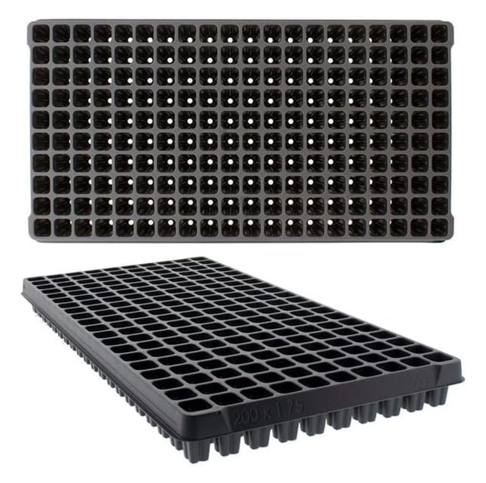 98 Cell Plug Flats - Heavy Duty Seed Starter Trays, 11x21 Inch ...