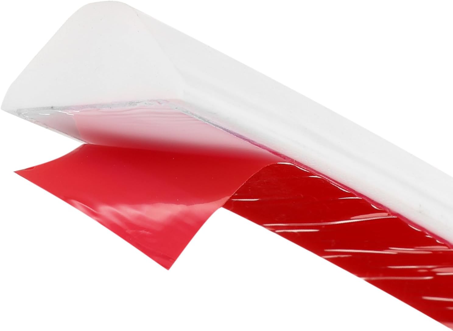 98" Collapsible Shower Barrier Stopper 0.5" High Self-Adhesive Shower ...