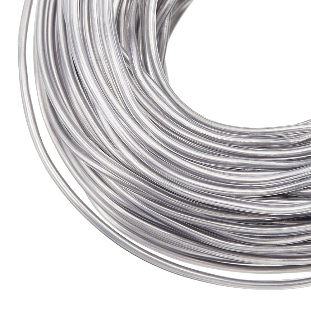 98 Feet Clear Polyethylene Plastic Coated Aluminum Wire 12 Gauge ...