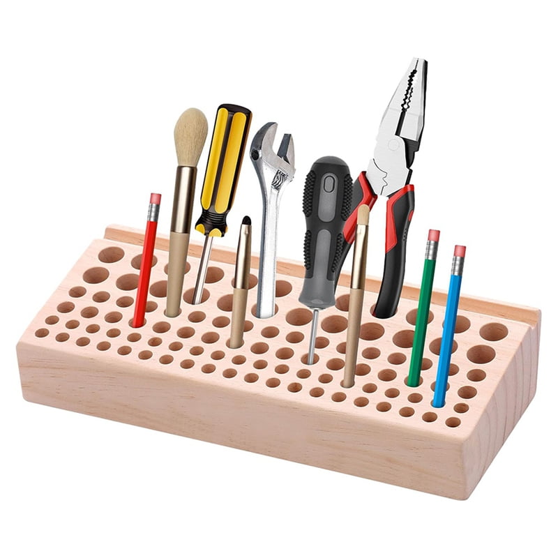 98 Holes Leather Craft Tool Holder, Leather Working Tool Holder,for ...