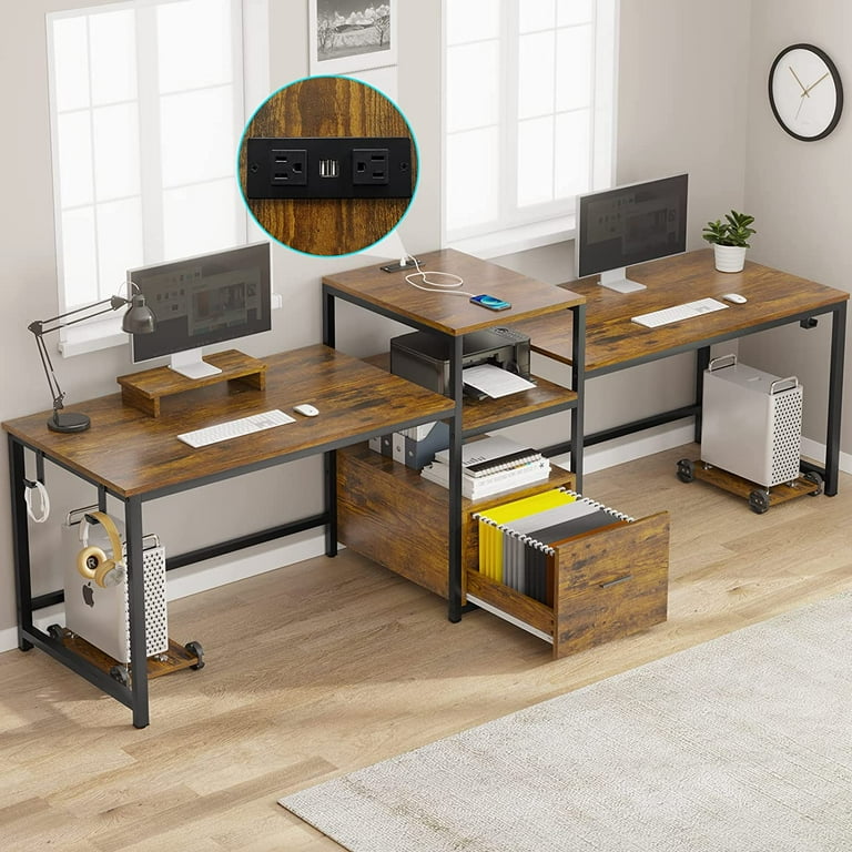 Modern Home Office For Two