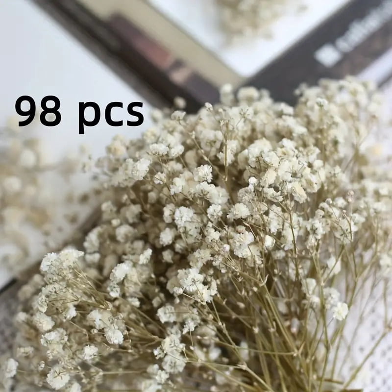 98-Pack Mini Artificial Flowers – Realistic Faux Flower Heads for DIY ...