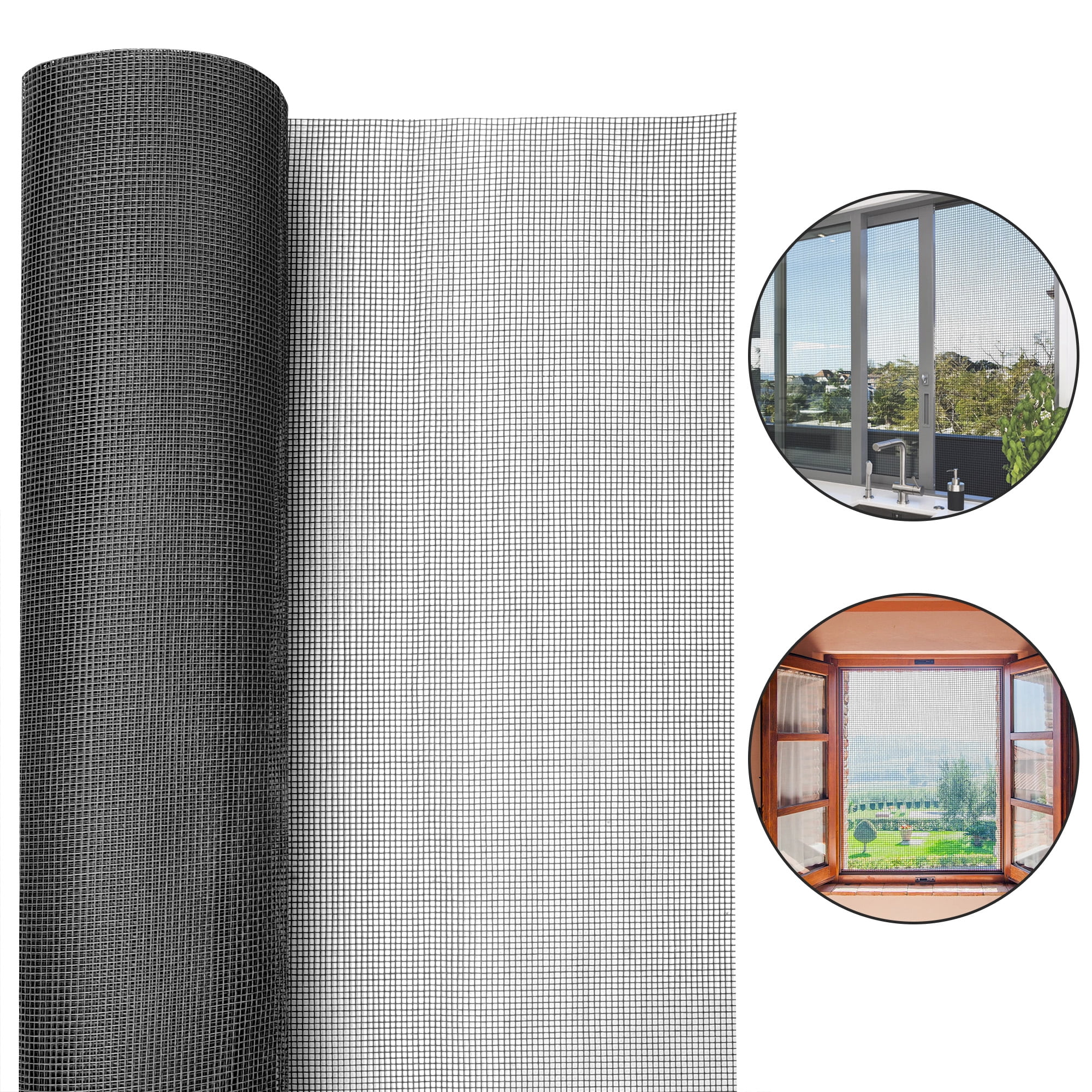 Saint Gobain Adfors 48" x 84" Bright Aluminum Screen - Walmart.com