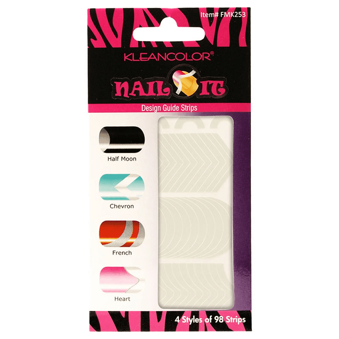 980 Pack Design Guide Strips, Create Flawless Nail Art with Easy to Use ...