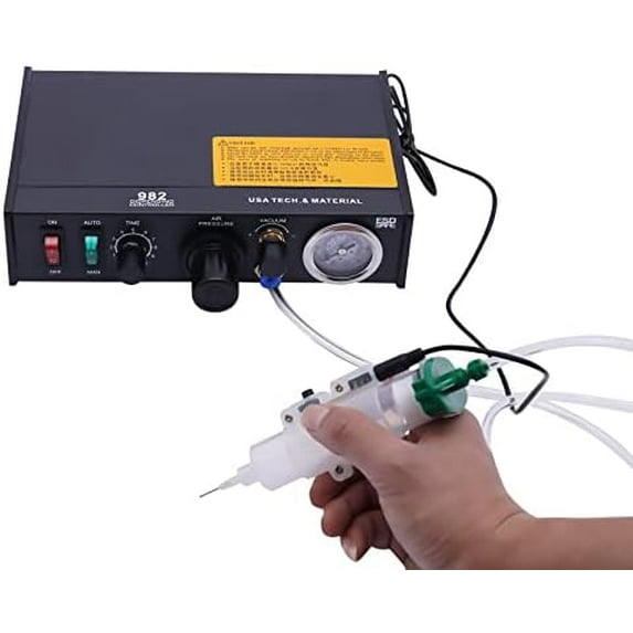 982 Pneumatic Glue Dispenser Solder Paste Controller,110V 60Hz Glue ...