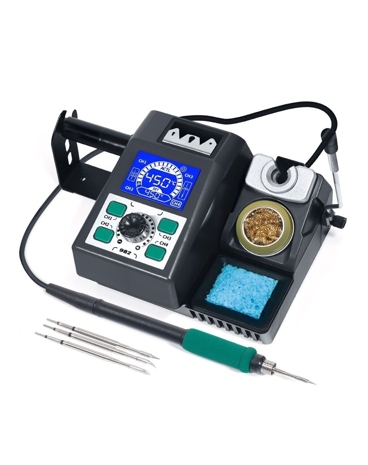 982 Repaid Heating C245 Soldering Iron Staion Welding Rework Station ...