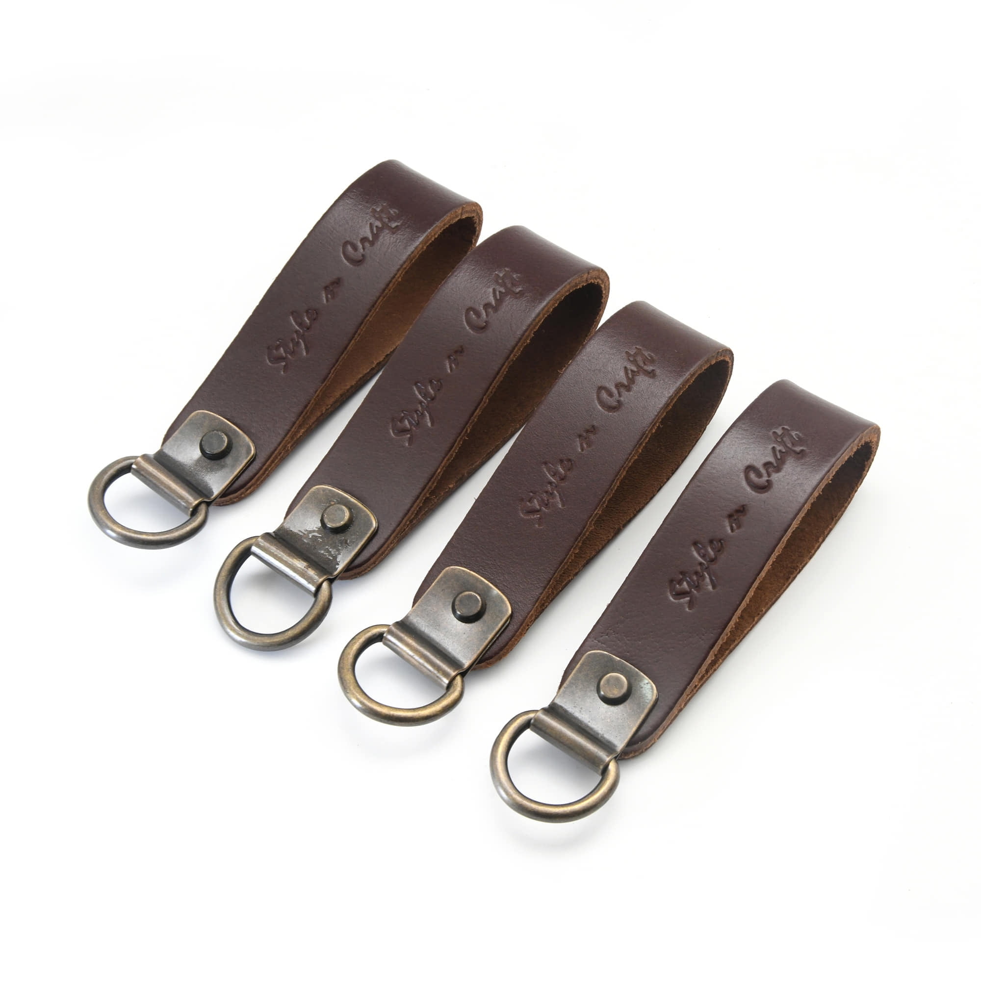 98200 - Suspender Loop Attachment in Dark Tan Leather (4 Piece Set ...