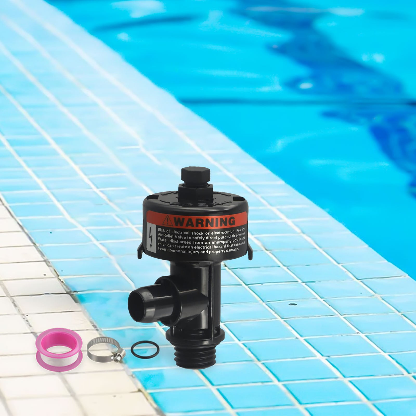 98209800 High Flow Manual Relief Valve for Pentair Pool and Spa Filter ...